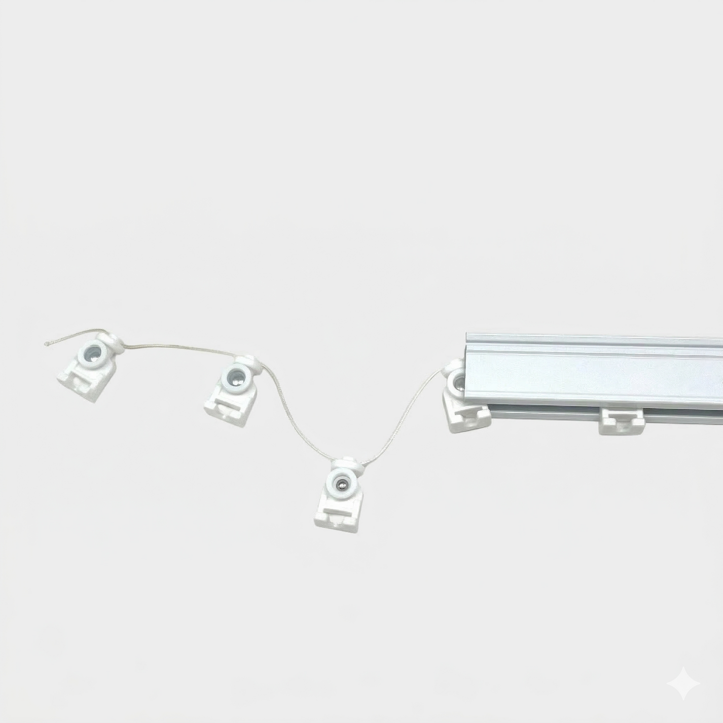 Ripplefold Curtain hardware Track, Heavy duty tracks for curtain and d ...